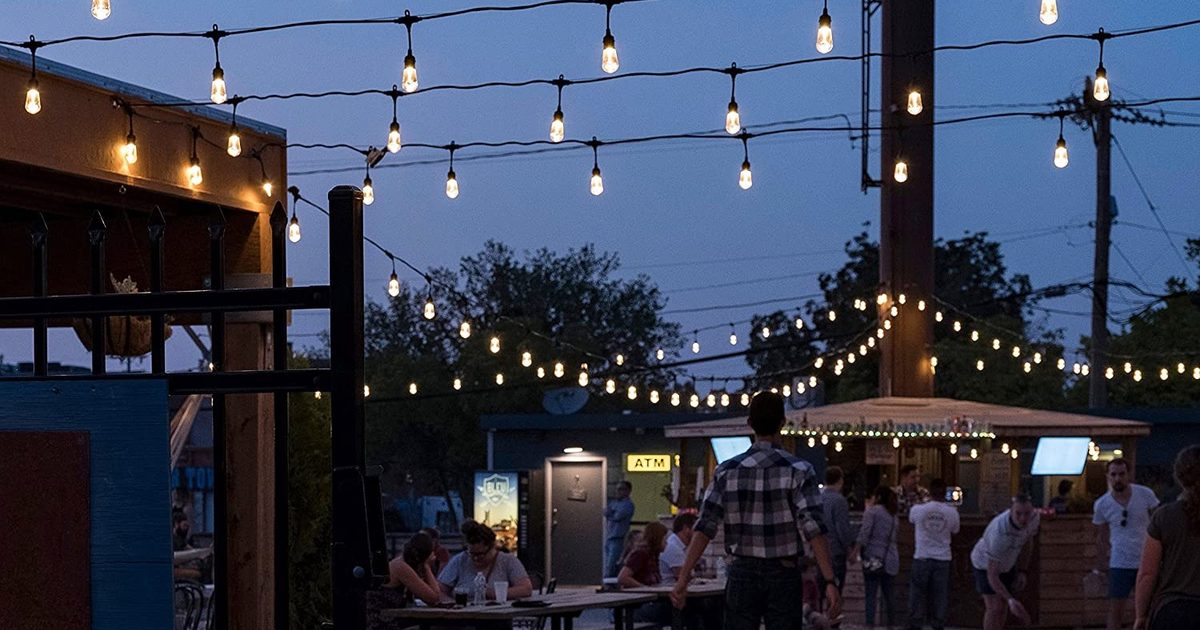The Best All-Weather Outdoor String Lights for Your Backyard | 21Oak